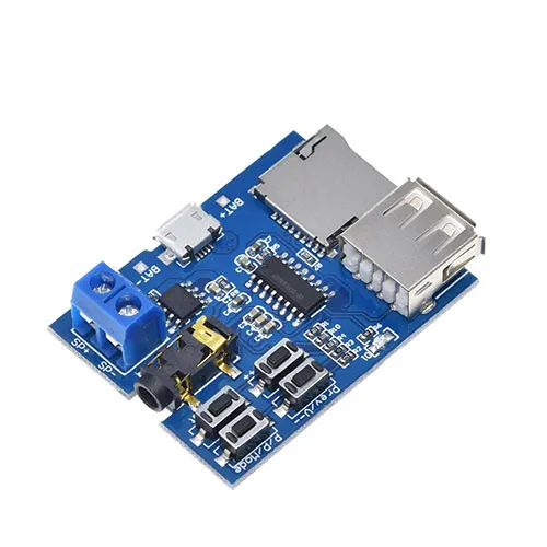 Модуль MP3-плеера для SD карт и USB накопителей купить в интернет-магазине